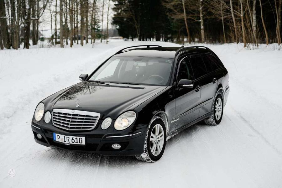 Melns Mercedes-Benz E 320 2007 Mažeikiai, ar dzinēja tilpumu 2.99 L un nobraukumu 331 tūkst. km par 5000 €, foto 1 vietnē AUTOMOTO.COM.LV