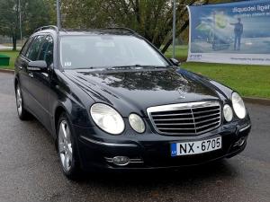 Melns Mercedes-Benz E 320 2007 Rīga, ar dzinēja tilpumu 3.20 L un nobraukumu 381 tūkst. km par 3700 €, foto  vietnē AUTOMOTO.COM.LV