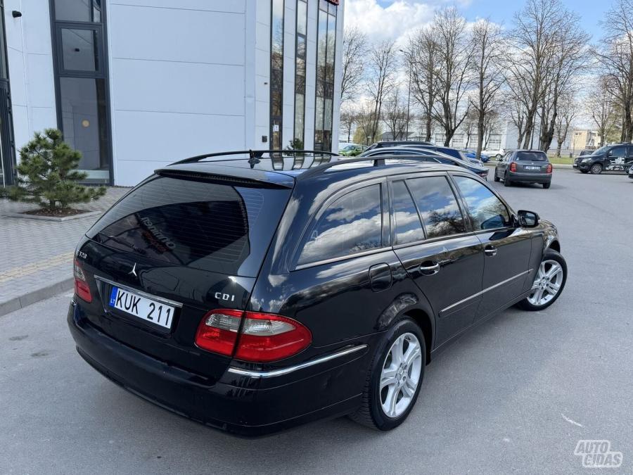Black Mercedes-Benz E 320 2008 in Kaunas, with an engine capacity of 3.00 L and mileage of 359 thousand km for 2000 €, photo 3 on AUTOMOTO.COM.LV