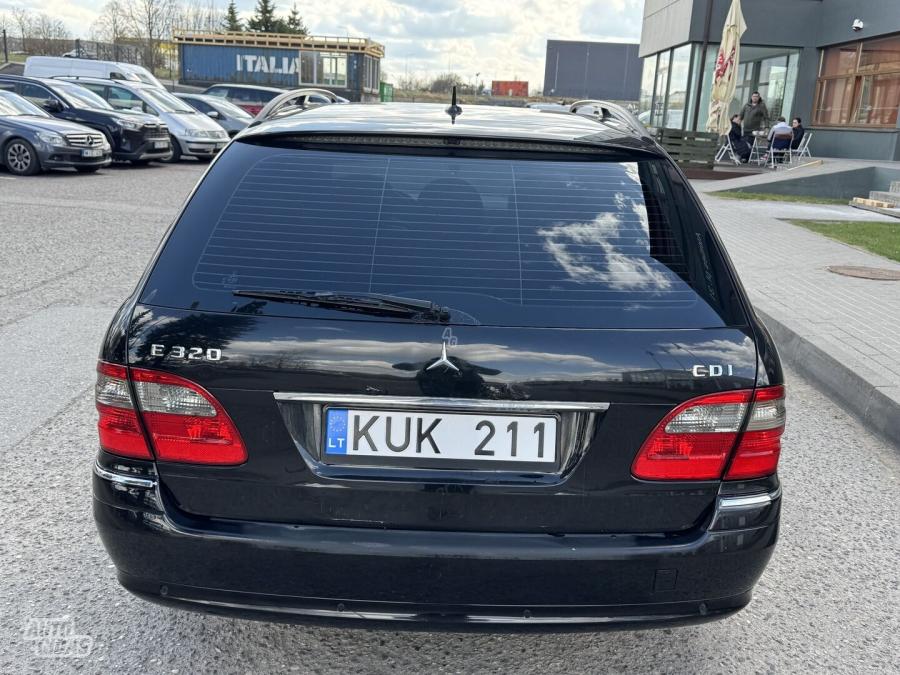 Black Mercedes-Benz E 320 2008 in Kaunas, with an engine capacity of 3.00 L and mileage of 359 thousand km for 2000 €, photo 11 on AUTOMOTO.COM.LV