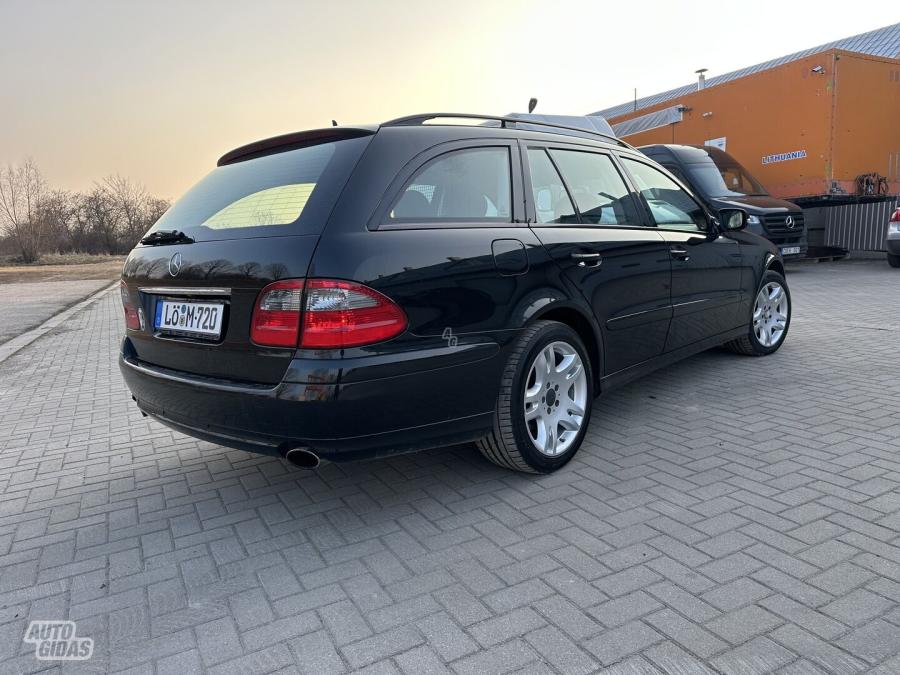 Black Mercedes-Benz E 320 2008 in Marijampole, with an engine capacity of 3.00 L and mileage of 335 thousand km for 4100 €, photo 7 on AUTOMOTO.COM.LV