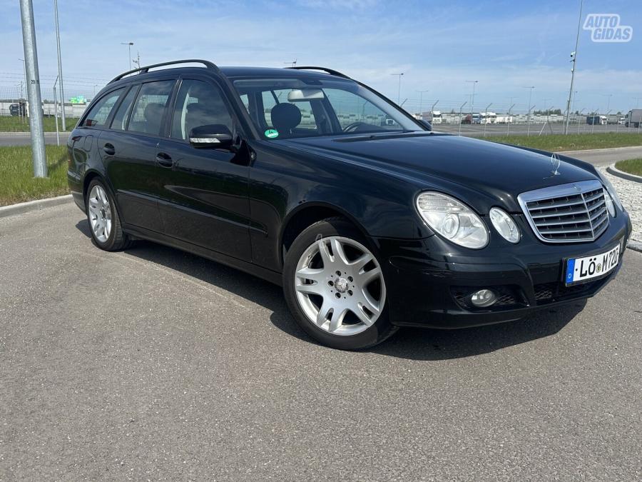 Melns Mercedes-Benz E 320 2008 Marijampole, ar dzinēja tilpumu 3.00 L un nobraukumu 335 tūkst. km par 3999 €, foto 1 vietnē AUTOMOTO.COM.LV