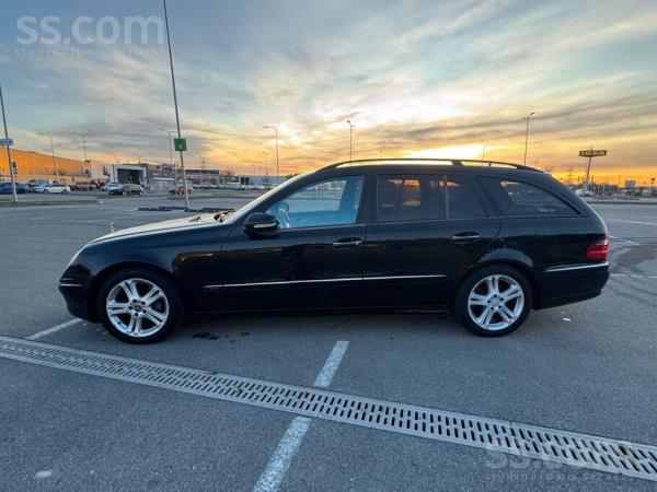 Black Mercedes-Benz E 320 2008 in Liepaja, with an engine capacity of 3.00 L and mileage of 245 thousand km for 5100 €, photo 3 on AUTOMOTO.COM.LV
