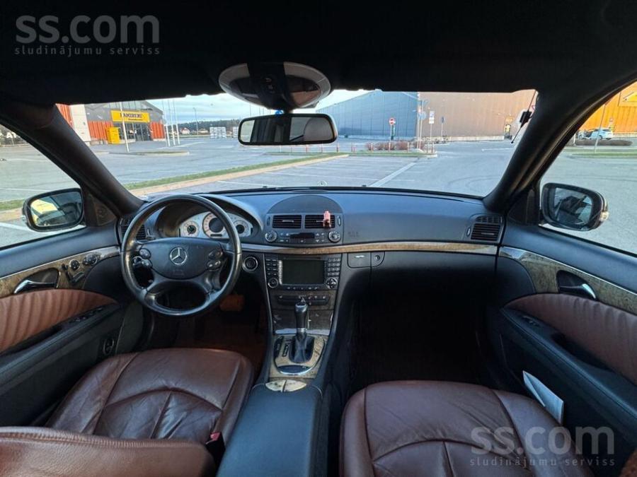 Melns Mercedes-Benz E 320 2008 Liepāja, ar dzinēja tilpumu 3.00 L un nobraukumu 245 tūkst. km par 5100 €, foto 7 vietnē AUTOMOTO.COM.LV