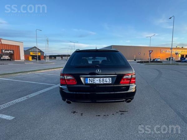 Black Mercedes-Benz E 320 2008 in Liepaja, with an engine capacity of 3.00 L and mileage of 245 thousand km for 5100 €, photo 9 on AUTOMOTO.COM.LV