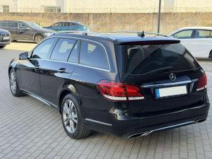 Black Mercedes-Benz E 320 2014 in Vilnius, with an engine capacity of 3.00 L and mileage of 263 thousand km for 8999 €, photo 4 on AUTOMOTO.COM.LV