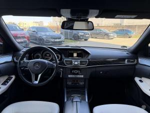 Black Mercedes-Benz E 320 2014 in Vilnius, with an engine capacity of 3.00 L and mileage of 263 thousand km for 8999 €, photo 14 on AUTOMOTO.COM.LV