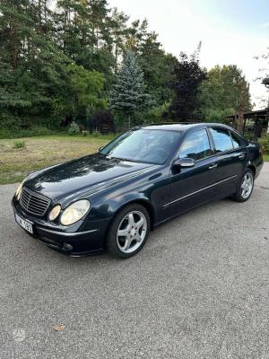 Blue Mercedes-Benz E 320 2003 in Birstonas, with an engine capacity of 3.22 L and mileage of 392 thousand km for 2300 €, photo  on AUTOMOTO.COM.LV