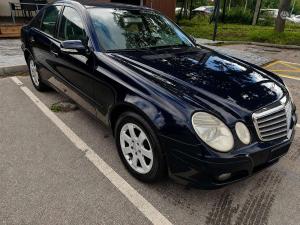 Blue Mercedes-Benz E 320 2008 in Klaipeda, with an engine capacity of 3.00 L and mileage of 280 thousand km for 3350 €, photo  on AUTOMOTO.COM.LV