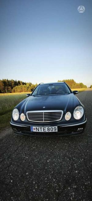 Blue Mercedes-Benz E 320 2003 in Rokiskis, with an engine capacity of 3.22 L and mileage of 459 thousand km for 1499 €, photo  on AUTOMOTO.COM.LV