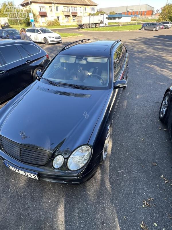 Blue Mercedes-Benz E 320 2003 in Klaipeda, with an engine capacity of 3.20 L and mileage of 350 thousand km for 2600 €, photo 8 on AUTOMOTO.COM.LV