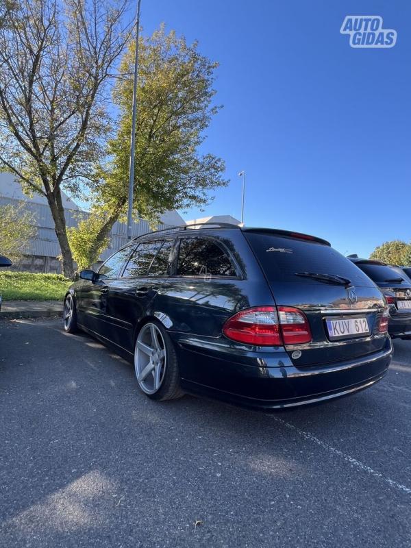 Blue Mercedes-Benz E 320 2003 in Klaipeda, with an engine capacity of 3.20 L and mileage of 350 thousand km for 2600 €, photo 11 on AUTOMOTO.COM.LV