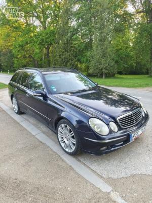 Blue Mercedes-Benz E 320 2004 in Sakiai, with an engine capacity of 3.20 L and mileage of 370 thousand km for 1999 €, photo 6 on AUTOMOTO.COM.LV