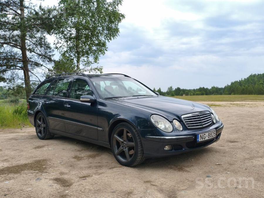 Zils Mercedes-Benz E 320 2005 Madona, ar dzinēja tilpumu 3.20 L un nobraukumu 418 tūkst. km par 2500 €, foto 3 vietnē AUTOMOTO.COM.LV