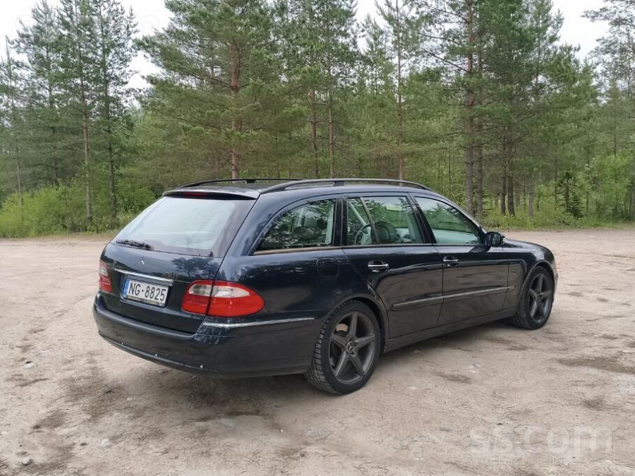 Zils Mercedes-Benz E 320 2005 Madona, ar dzinēja tilpumu 3.20 L un nobraukumu 418 tūkst. km par 2500 €, foto 5 vietnē AUTOMOTO.COM.LV