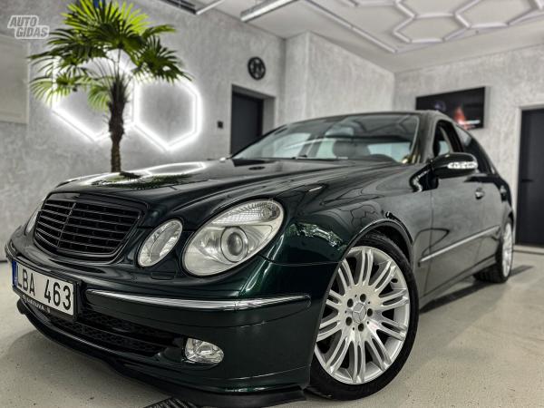 Zaļš Mercedes-Benz E 320 2004 Kauņa, ar dzinēja tilpumu 3.20 L un nobraukumu 320 tūkst. km par 4650 €, foto 1 vietnē AUTOMOTO.COM.LV