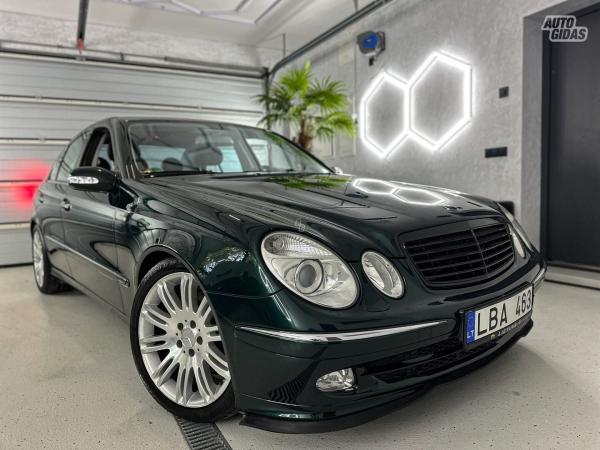 Zaļš Mercedes-Benz E 320 2004 Kauņa, ar dzinēja tilpumu 3.20 L un nobraukumu 320 tūkst. km par 4650 €, foto 5 vietnē AUTOMOTO.COM.LV