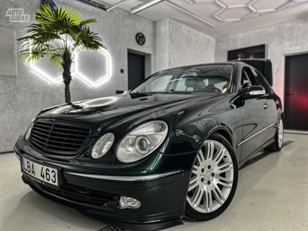 Zaļš Mercedes-Benz E 320 2004 Kauņa, ar dzinēja tilpumu 3.20 L un nobraukumu 320 tūkst. km par 4650 €, foto 7 vietnē AUTOMOTO.COM.LV