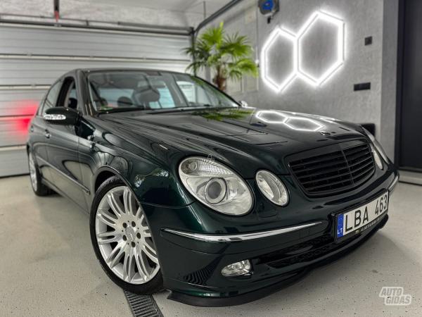 Zaļš Mercedes-Benz E 320 2004 Kauņa, ar dzinēja tilpumu 3.20 L un nobraukumu 320 tūkst. km par 4650 €, foto 8 vietnē AUTOMOTO.COM.LV