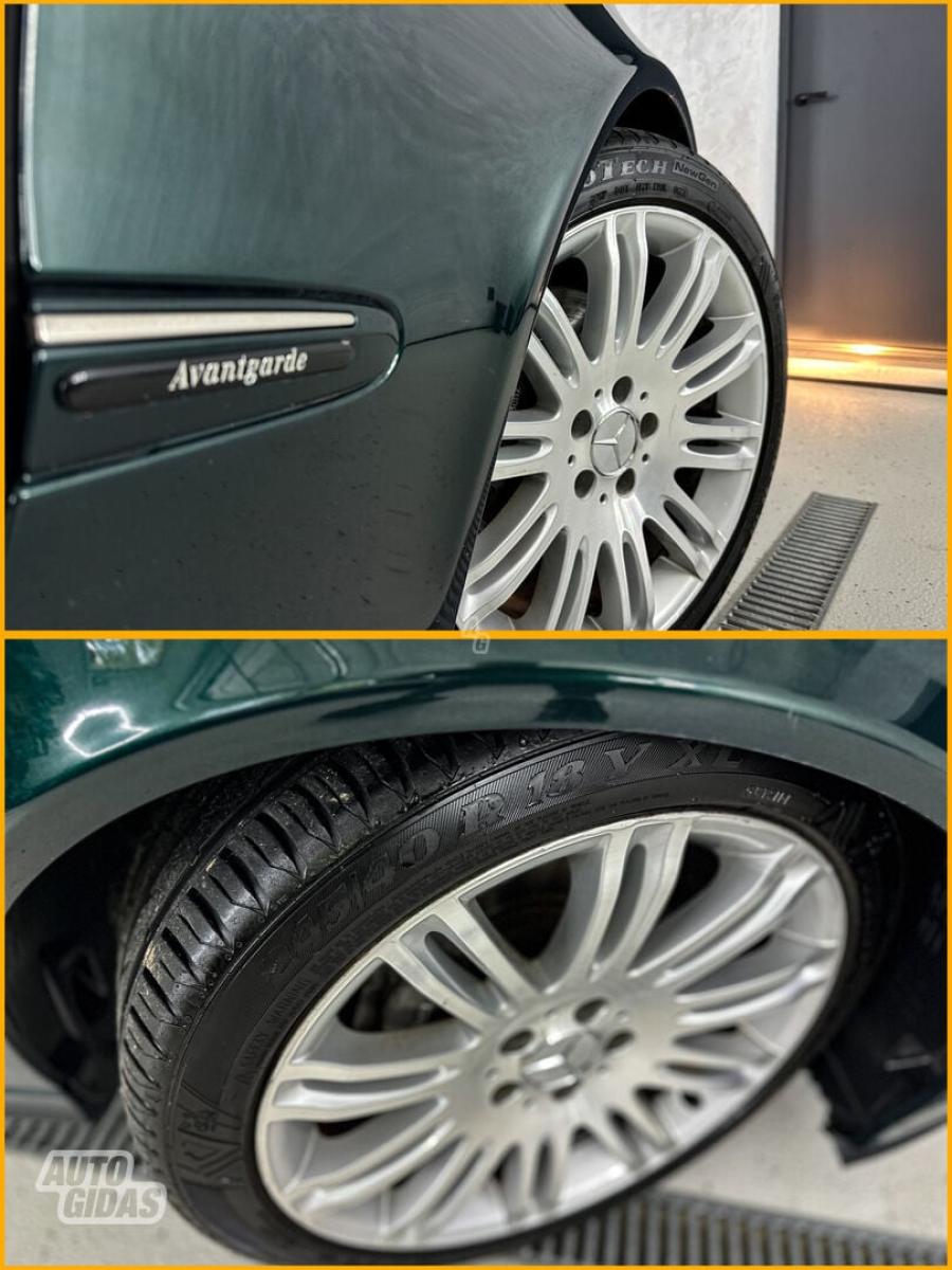 Зеленый Мерседес Е 320 2004 в Каунас, объемом двигателя 3.20 л и пробегом 320 тыс. км за 4650 €, фото 21 на AUTOMOTO.COM.LV