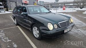 Green Mercedes-Benz E 320 2000 in Riga, with an engine capacity of 3.20 L and mileage of 419 thousand km for 2500 €, photo 12 on AUTOMOTO.COM.LV