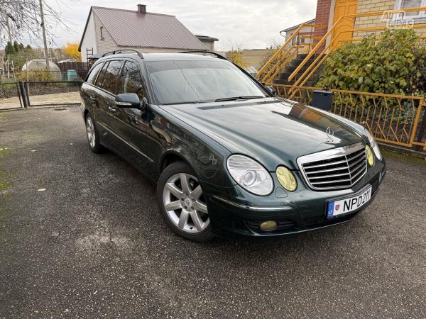 Zaļš Mercedes-Benz E 320 2007 Plungė, ar dzinēja tilpumu 3.00 L un nobraukumu 380 tūkst. km par 4200 €, foto 3 vietnē AUTOMOTO.COM.LV