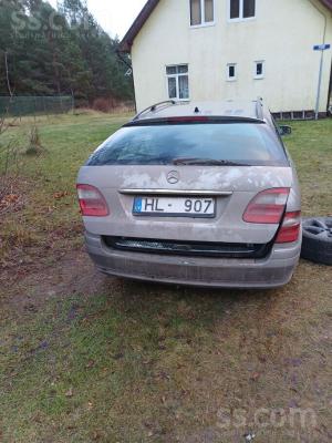 Grey Mercedes-Benz E 320 2003 in Jurmala, with an engine capacity of 3.20 L and mileage of 0 thousand km for 1500 €, photo 7 on AUTOMOTO.COM.LV