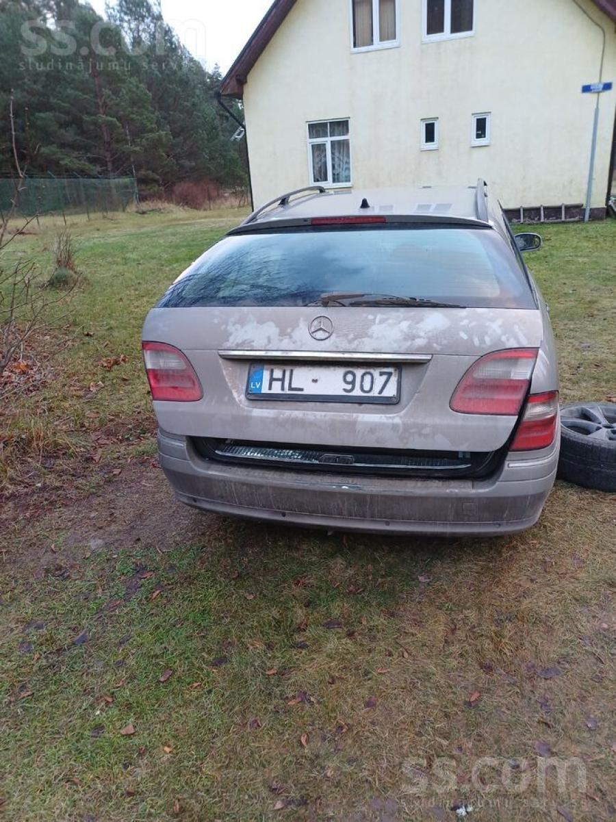 Grey Mercedes-Benz E 320 2003 in Jurmala, with an engine capacity of 3.20 L and mileage of 0 thousand km for 1500 €, photo 7 on AUTOMOTO.COM.LV
