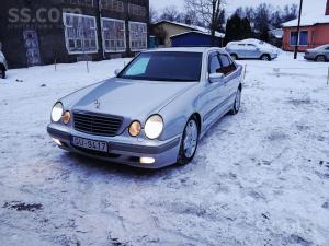 Grey Mercedes-Benz E 320 2001 in Riga, with an engine capacity of 3.20 L and mileage of 395 thousand km for 1950 €, photo  on AUTOMOTO.COM.LV