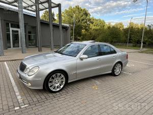 Grey Mercedes-Benz E 320 2003 in Riga, with an engine capacity of 3.00 L and mileage of 355 thousand km for 5600 €, photo 21 on AUTOMOTO.COM.LV