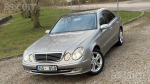 Grey Mercedes-Benz E 320 2004 in Jurmala, with an engine capacity of 3.20 L and mileage of 0 thousand km for 4950 €, photo  on AUTOMOTO.COM.LV