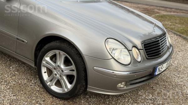Grey Mercedes-Benz E 320 2004 in Jurmala, with an engine capacity of 3.20 L and mileage of 0 thousand km for 4950 €, photo 8 on AUTOMOTO.COM.LV