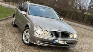 Grey Mercedes-Benz E 320 2004 in Jurmala, with an engine capacity of 3.20 L and mileage of 0 thousand km for 4950 €, photo 11 on AUTOMOTO.COM.LV
