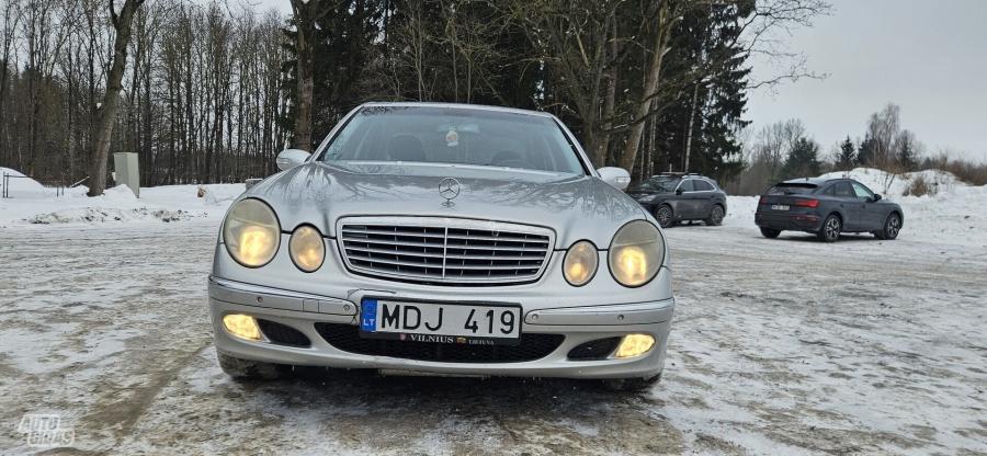 Grey Mercedes-Benz E 320 2004 in Kaunas, with an engine capacity of 3.20 L and mileage of 310 thousand km for 2000 €, photo 1 on AUTOMOTO.COM.LV