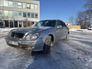 Grey Mercedes-Benz E 320 2004 in Vilnius, with an engine capacity of 3.20 L and mileage of 354 thousand km for 2250 €, photo  on AUTOMOTO.COM.LV