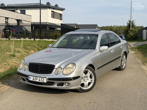 Grey Mercedes-Benz E 320 2004 in Vilnius, with an engine capacity of 3.20 L and mileage of 500 thousand km for 1600 €, photo 1 on AUTOMOTO.COM.LV