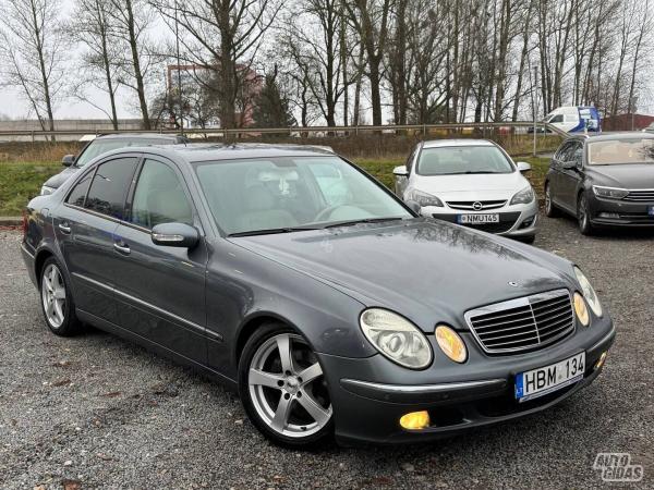 Pelēks Mercedes-Benz E 320 2005 Kauņa, ar dzinēja tilpumu 3.20 L un nobraukumu 563 tūkst. km par 2250 €, foto 3 vietnē AUTOMOTO.COM.LV