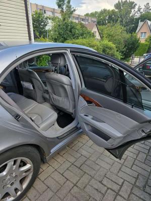 Grey Mercedes-Benz E 320 2005 in Marijampole, with an engine capacity of 3.20 L and mileage of 162 thousand km for 2800 €, photo 9 on AUTOMOTO.COM.LV
