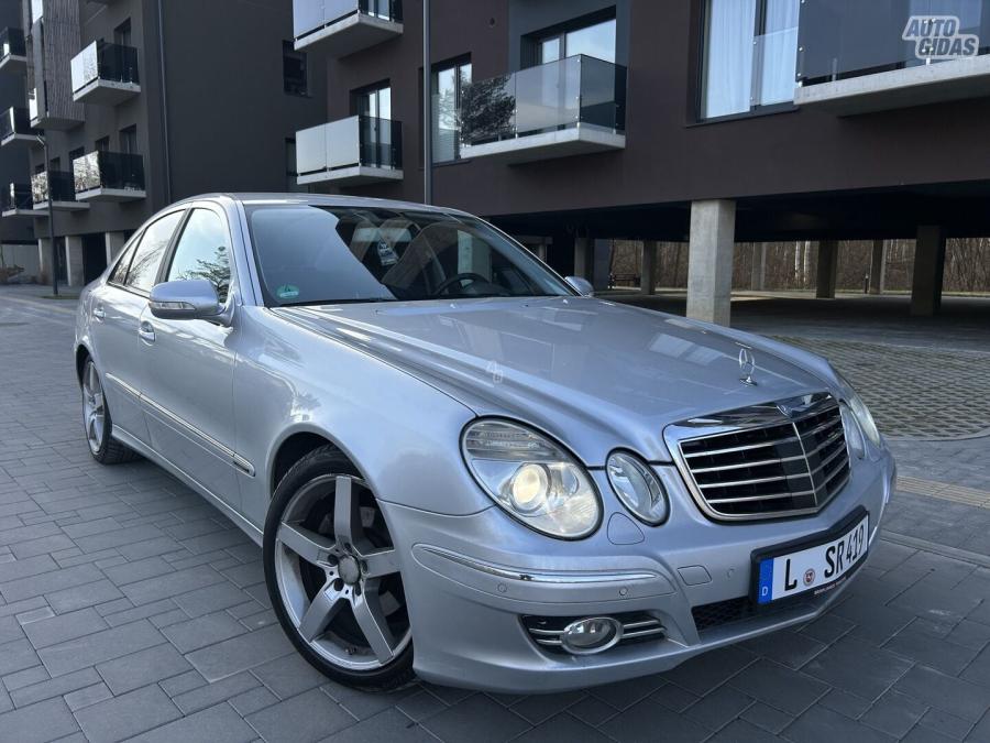 Grey Mercedes-Benz E 320 2007 in Kaunas, with an engine capacity of 3.00 L and mileage of 255 thousand km for 4750 €, photo 7 on AUTOMOTO.COM.LV