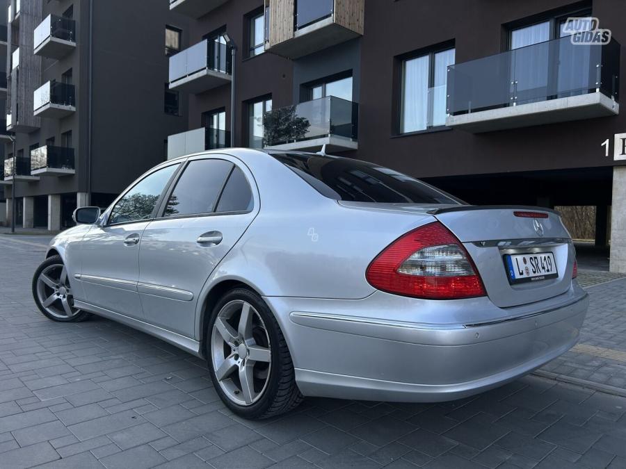 Grey Mercedes-Benz E 320 2007 in Kaunas, with an engine capacity of 3.00 L and mileage of 255 thousand km for 4750 €, photo 14 on AUTOMOTO.COM.LV