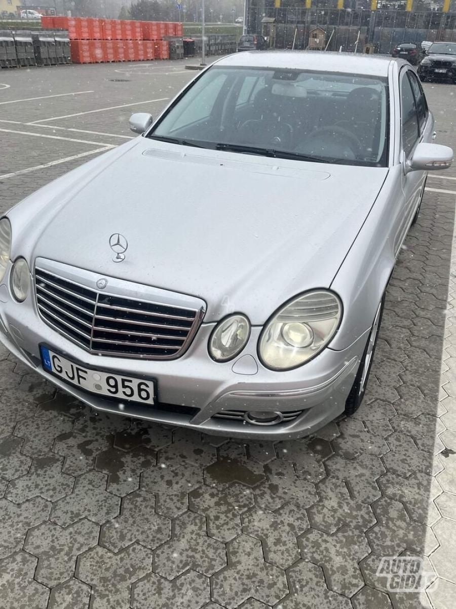 Grey Mercedes-Benz E 320 2007 in Telschi, with an engine capacity of 3.00 L and mileage of 527 thousand km for 3500 €, photo 4 on AUTOMOTO.COM.LV