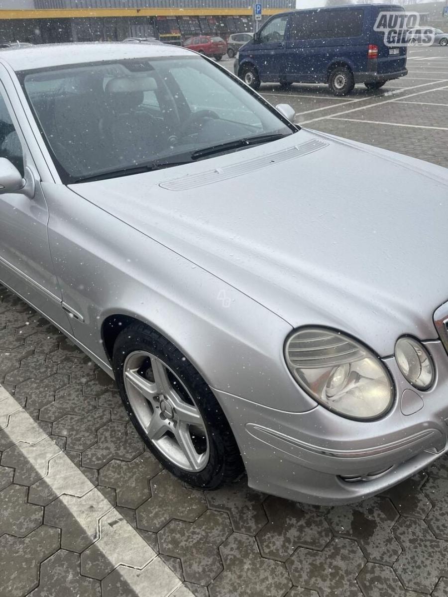 Grey Mercedes-Benz E 320 2007 in Telschi, with an engine capacity of 3.00 L and mileage of 527 thousand km for 3500 €, photo 6 on AUTOMOTO.COM.LV