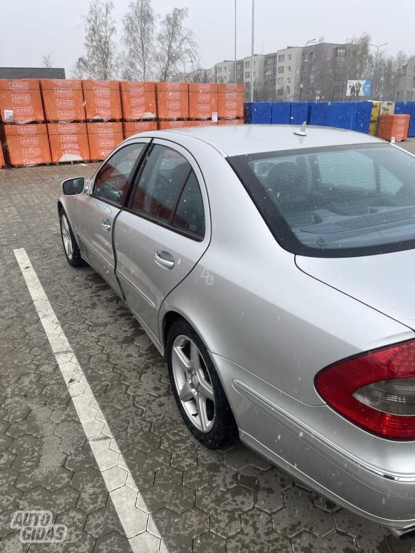 Grey Mercedes-Benz E 320 2007 in Telschi, with an engine capacity of 3.00 L and mileage of 527 thousand km for 3500 €, photo 10 on AUTOMOTO.COM.LV