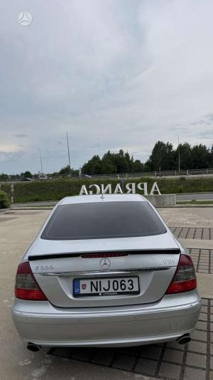 Grey Mercedes-Benz E 320 2007 in Vilnius, with an engine capacity of 2.99 L and mileage of 375 thousand km for 5000 €, photo 6 on AUTOMOTO.COM.LV