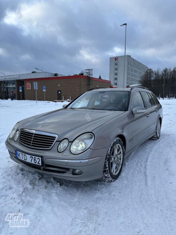 Grey Mercedes-Benz E 320 2004 in Kaunas, with an engine capacity of 3.20 L and mileage of 431 thousand km for 2150 €, photo 2 on AUTOMOTO.COM.LV