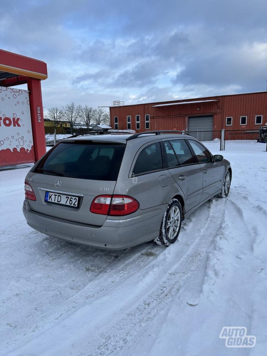 Pelēks Mercedes-Benz E 320 2004 Kauņa, ar dzinēja tilpumu 3.20 L un nobraukumu 431 tūkst. km par 2150 €, foto 5 vietnē AUTOMOTO.COM.LV