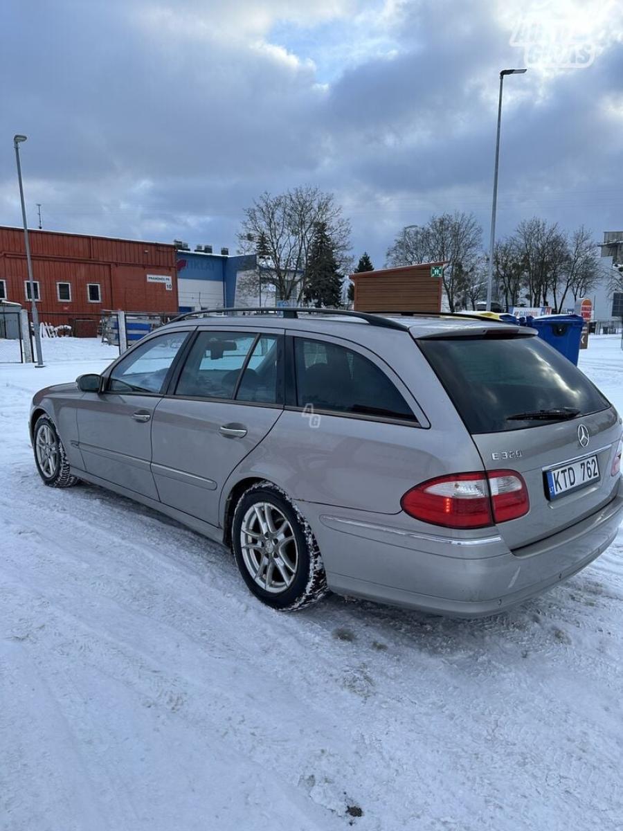 Pelēks Mercedes-Benz E 320 2004 Kauņa, ar dzinēja tilpumu 3.20 L un nobraukumu 431 tūkst. km par 2150 €, foto 6 vietnē AUTOMOTO.COM.LV