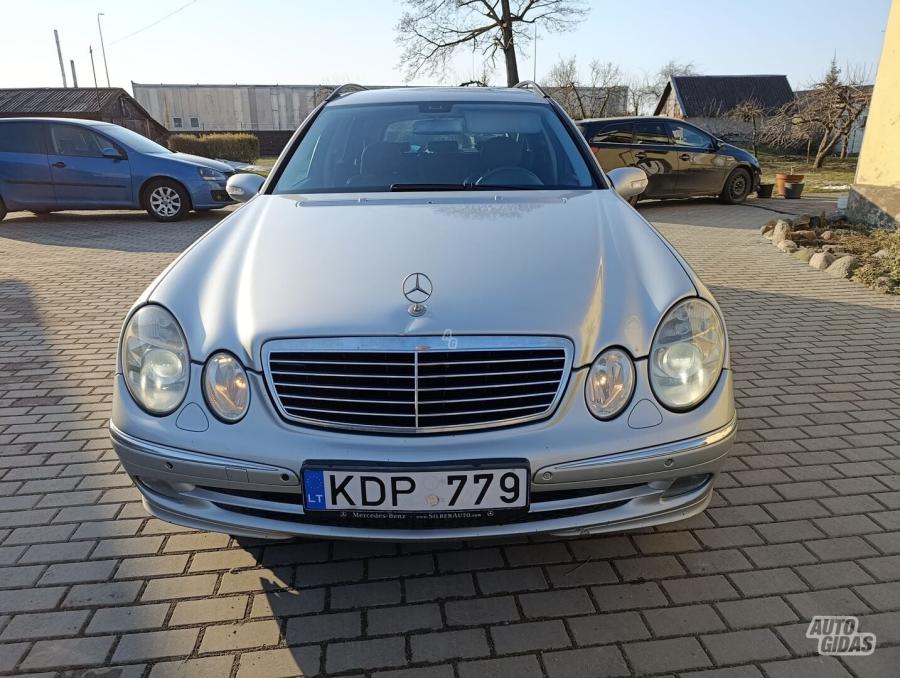 Pelēks Mercedes-Benz E 320 2004 Šilutė, ar dzinēja tilpumu 3.20 L un nobraukumu 312 tūkst. km par 2700 €, foto 3 vietnē AUTOMOTO.COM.LV