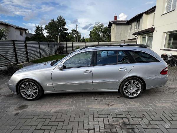 Grey Mercedes-Benz E 320 2006 in Kaunas, with an engine capacity of 2.97 L and mileage of 406 thousand km for 3500 €, photo 6 on AUTOMOTO.COM.LV
