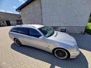 Grey Mercedes-Benz E 320 2006 in Klaipeda, with an engine capacity of 2.99 L and mileage of 373 thousand km for 4490 €, photo 16 on AUTOMOTO.COM.LV